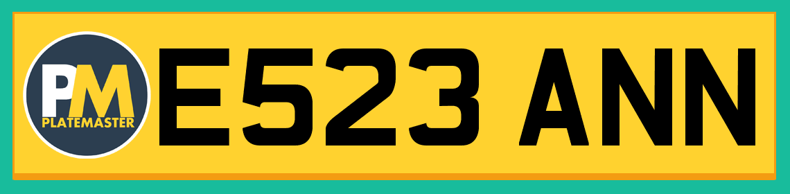 Personalised Annie Number Plates