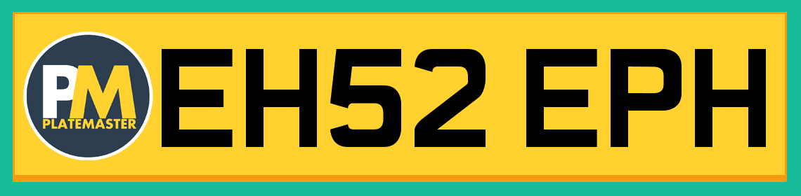 Personalised Steph Number Plates