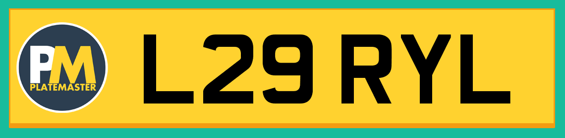 Personalised Riley Number Plates