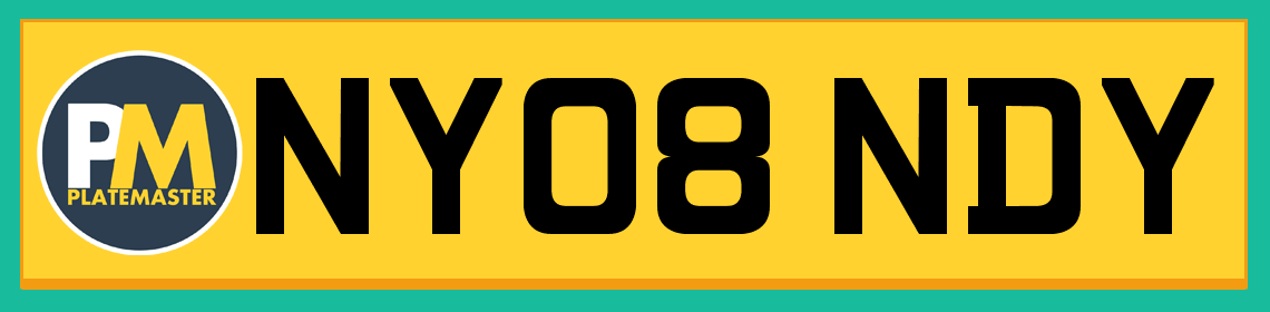 Personalised Andy Number Plates