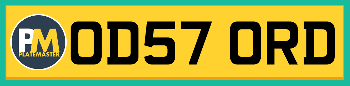 Personalised Lord Number Plates