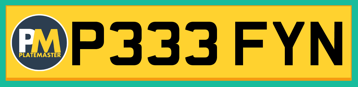 Personalised Finn Number Plates