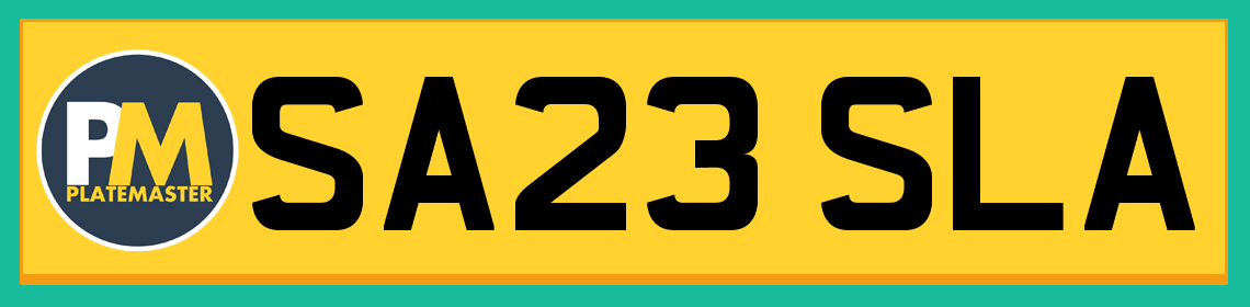 Personalised Tesla Number Plates