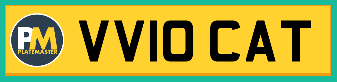 Personalised Cat Number Plates
