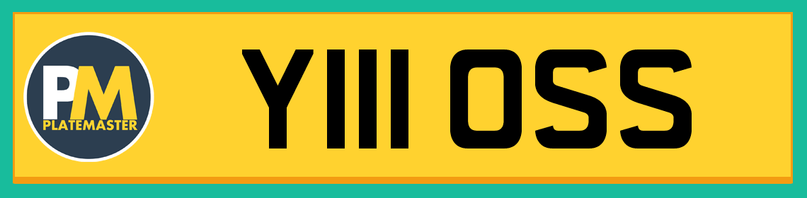Personalised Moss Number Plates