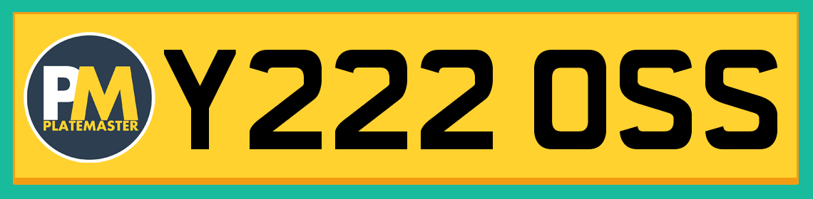 Personalised Ross Number Plates