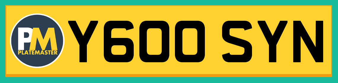 Personalised Yasin Number Plates