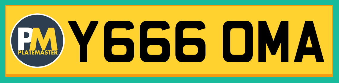 Personalised Omar Number Plates