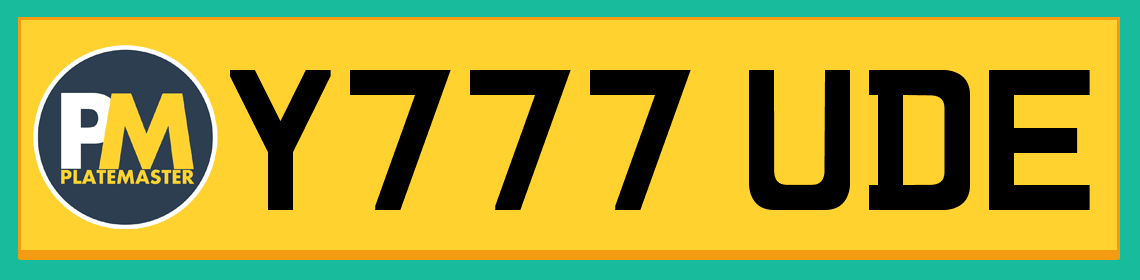 Personalised Jude Number Plates