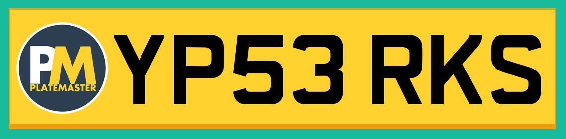 Personalised James Number Plates